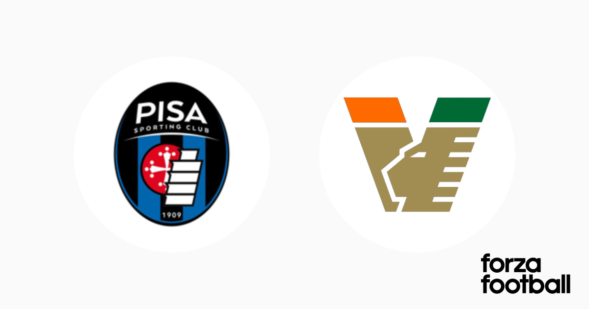 Lineups Pisa - Venezia FC (1-1), Serie B 2023, Italy | Forza Football